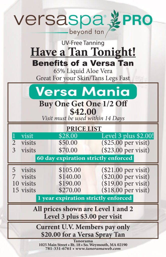 Versa Spa Spray Booth – Tanorama of Weymouth